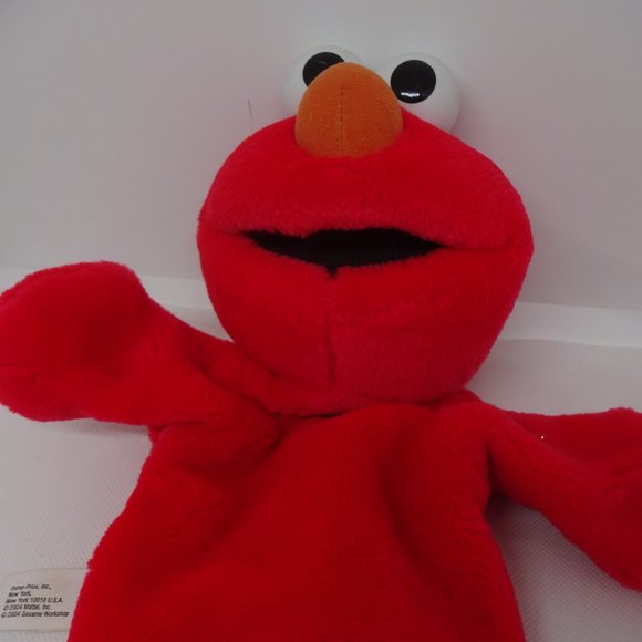 Fisher-Price | Toys | Sesame Street Elmo Hand Puppet Plush 9 204 Fisher ...